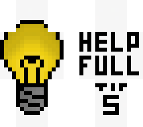 ~/Helpful Tips For Beginners\~ | Minecraft Skin