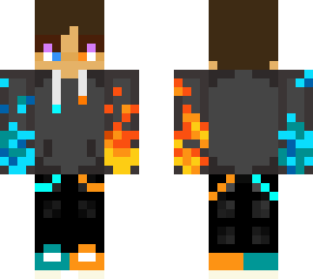 blue flames | Minecraft Skins