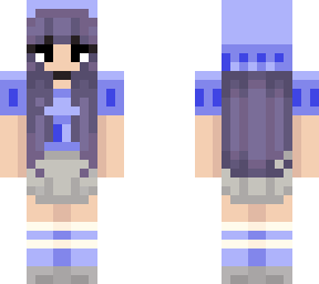 Blue Girl | Minecraft Skin
