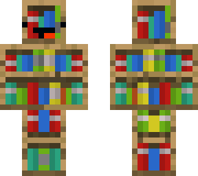 Bookshelf derp | Minecraft Skin