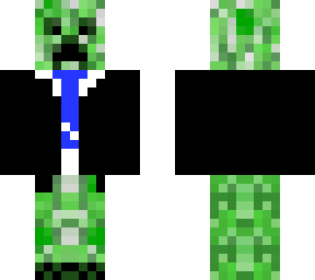 creeper in suit | Minecraft Skin