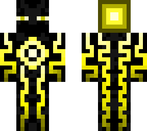 Enderman Amarillo | Minecraft Skin