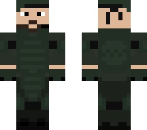 Green Interceptor Armor | Minecraft Skin