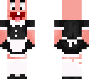 patrick maid outfit | Minecraft Skin