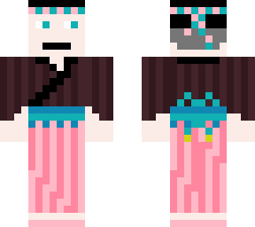 pink samurai | Minecraft Skins