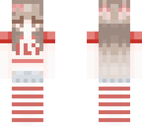 red paws | Minecraft Skin