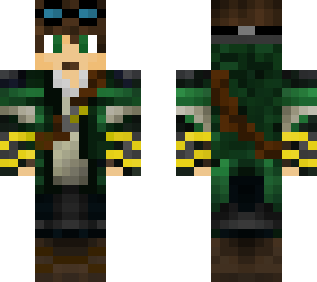 Adventure (green with netherite/gold trim gauntlets) by Retro375 ...