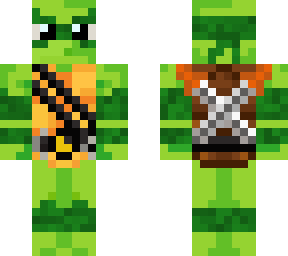 Green ninja turtle | Minecraft Skin