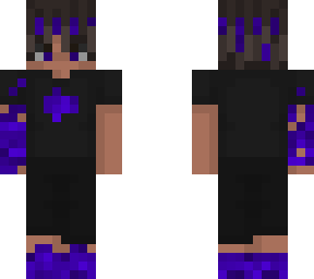 purple flame | Minecraft Skins
