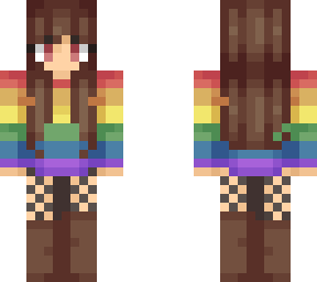 Rainbow - SF78 | Minecraft Skin
