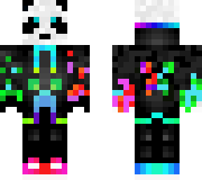 Smokey pandas gamer skin | Minecraft Skin