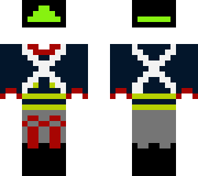 Swedish line infantry ranker template | Minecraft Skin