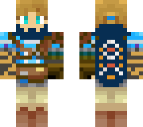 totk link box art | Minecraft Skin