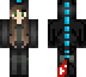 Updated Alpha Toothless Hoodie | Minecraft Skin