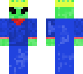 Alien king | Minecraft Skin