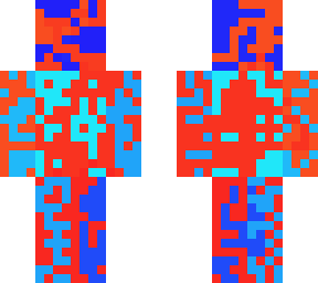 Blue and red | Minecraft Skin