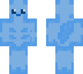 Blue Axolotl | Minecraft Skin