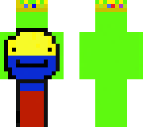 Colombian Dream with Technoblades crown | Minecraft Skin