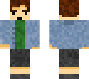 cool guy in jean jacket | Minecraft Skin