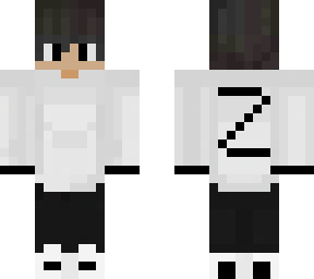 Cool Z Skin | Minecraft Skin