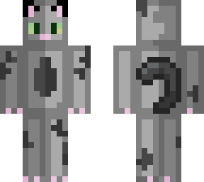 Grey cat | Minecraft Skin