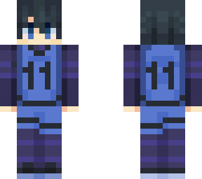 isagi | Minecraft Skins