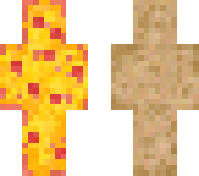 Pizza Skin (Pepperoni) | Minecraft Skin