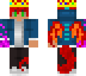 the king of dragons | Minecraft Skin