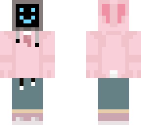 TV-head-bunny hoodie | Minecraft Skin