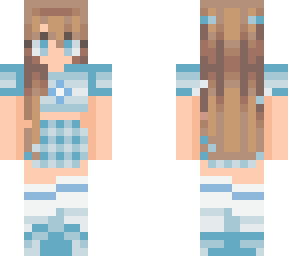 Blue Checkers? | Minecraft Skin