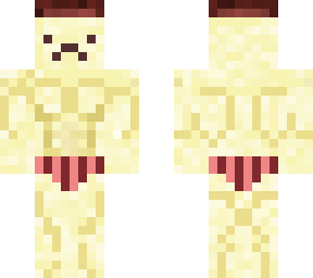 Buffed Pompompurin (detailed) | Minecraft Skin