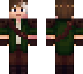 Cellbit with explosion scars after the qsmp debate | Minecraft Skin