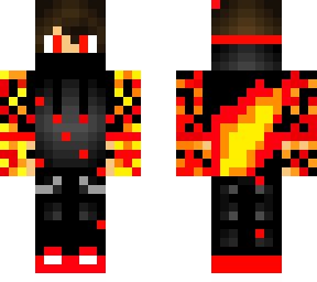 fire ninja | Minecraft Skins
