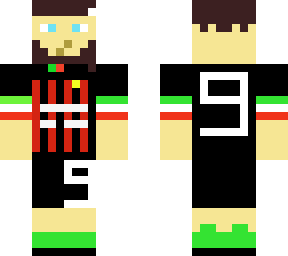 giroud ac milan 22/23 | Minecraft Skin