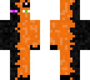 Half Ender Half Fox | Minecraft Skin