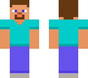 Minimalistic Steve Skin | Minecraft Skin