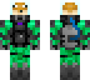 Puffer Fish Diver | Minecraft Skin