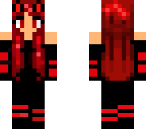 red girl | Minecraft Skin