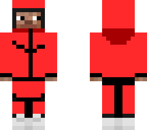 red nike tech | Minecraft Skins