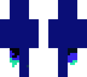 Roblox style skin half leg | Minecraft Skin