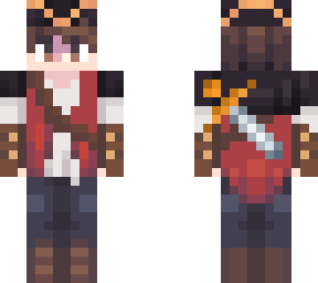 sleepy pirate skin | Minecraft Skin