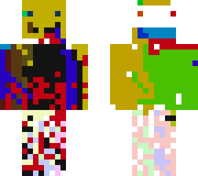 The cursed masked entity | Minecraft Skin