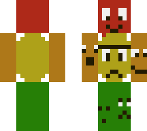 A pile of vegetables | Minecraft Skin