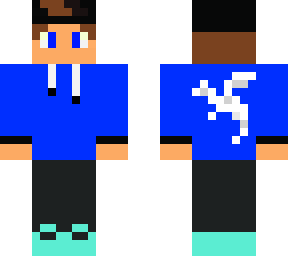 Blue dragon | Minecraft Skin