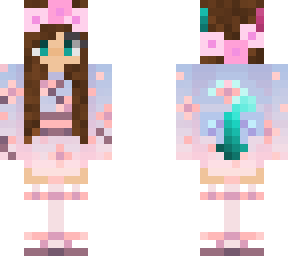 pink fox | Minecraft Skins