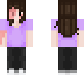 Jaiden with explosion scars | Minecraft Skin