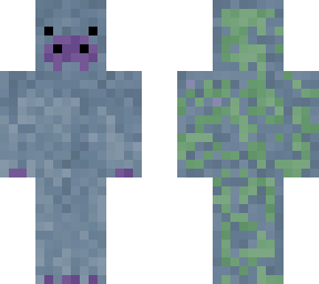 Mossy manatee | Minecraft Skin