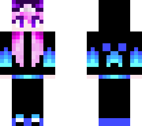 Pink Fire Starter | Minecraft Skin
