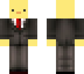 pollito con traje | Minecraft Skin
