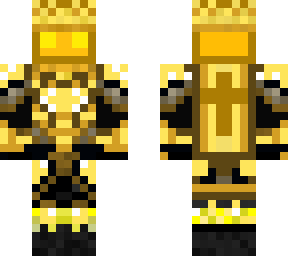 Pumpkin Holy Knight | Minecraft Skin